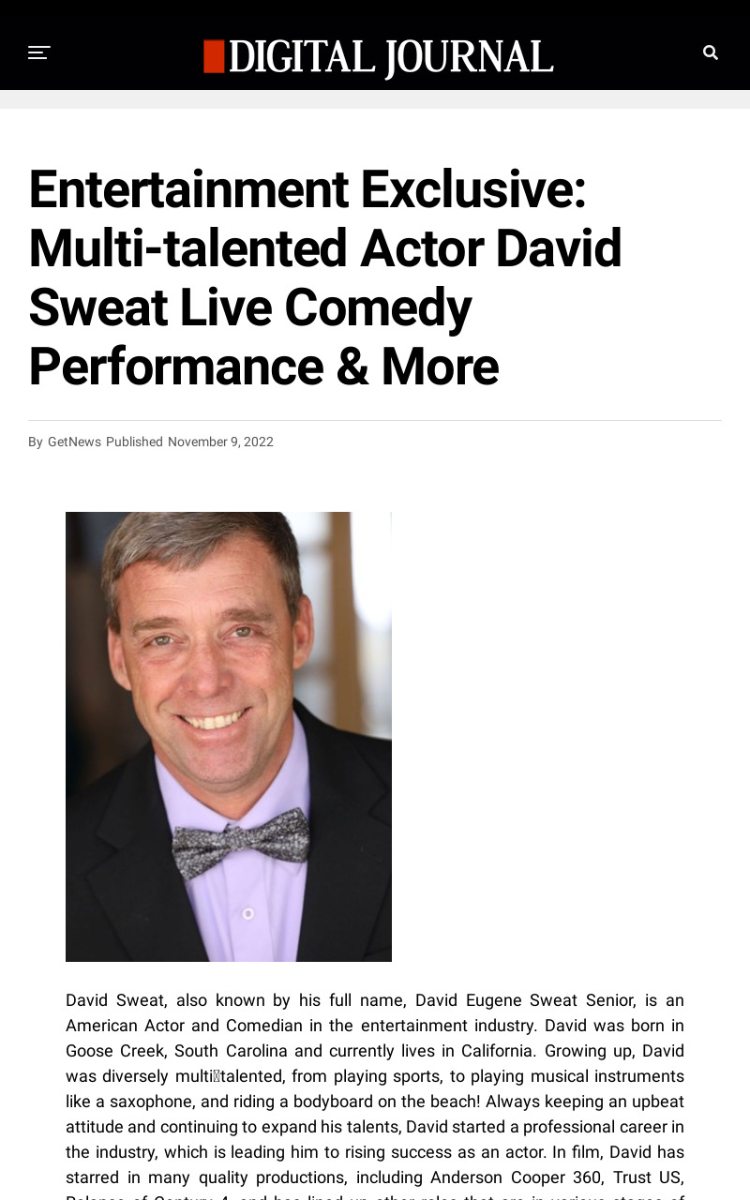 Hollywood News Rising: Latest on Actor David Sweat! - Starz Treasure ...