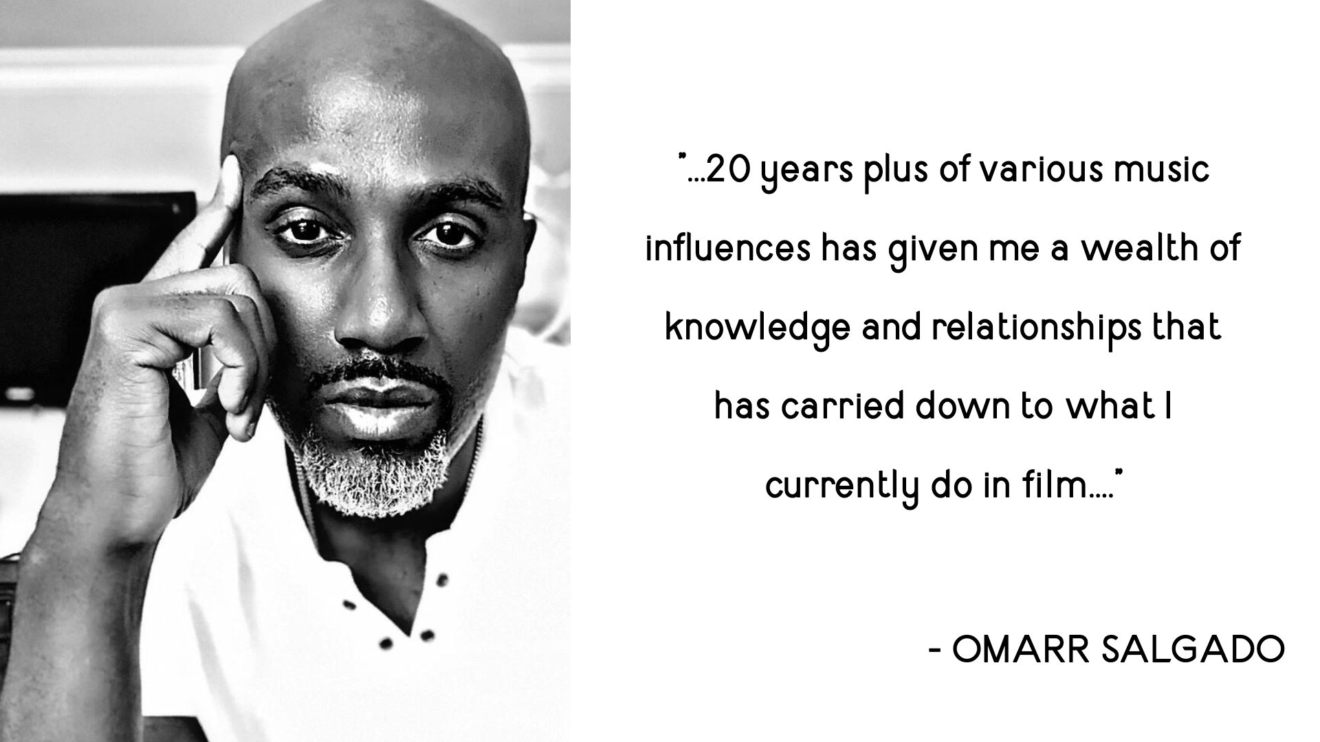 Entertainment News: Omarr Salgado Talks His Role as Head of Acquisition ...