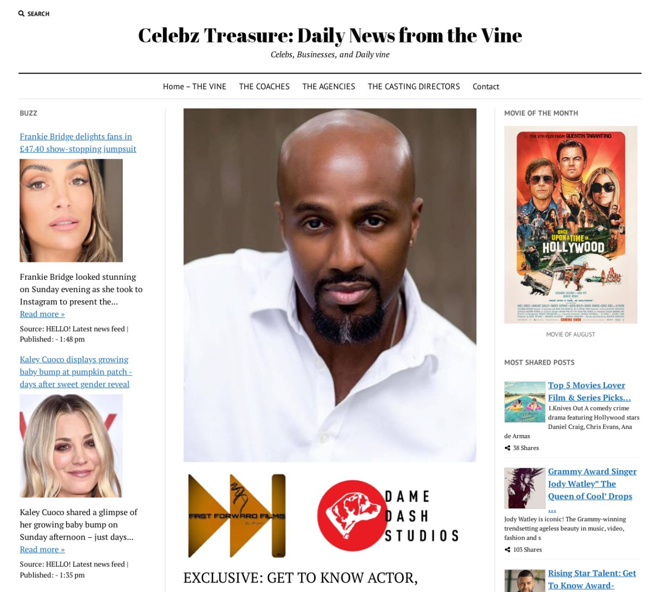 Entertainment News: Omarr Salgado Talks His Role as Head of Acquisition ...